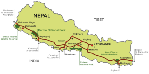 How to reach Bardia National Park?